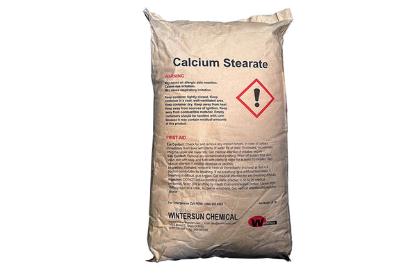 Calcium Stearate [CAS_1592-23-0] [C36H7] White powder 44.1 LB – Wintersun Chemical