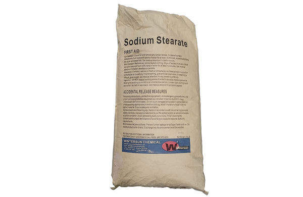 Sodium Stearate Powder [C17H35COONa] [CAS_822-16-2] White (50 Lb Bag) – Wintersun Chemical