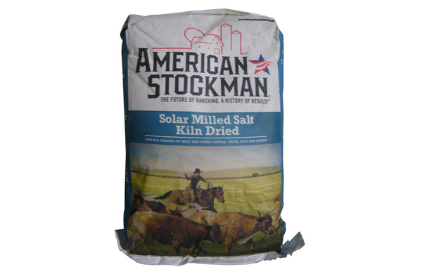 Sodium Chloride Solar Milled Salt Kiln Dried American Stockman [NaCl ...